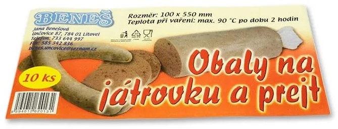 Sáčky na játrovku, tlačenku a prejt 10x55/10ks
