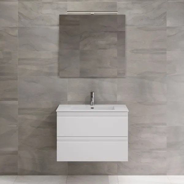 BATH DELUXE 01-080-01-58-00 - Koupelnové zrcadlo NORDBORG 80x75 cm