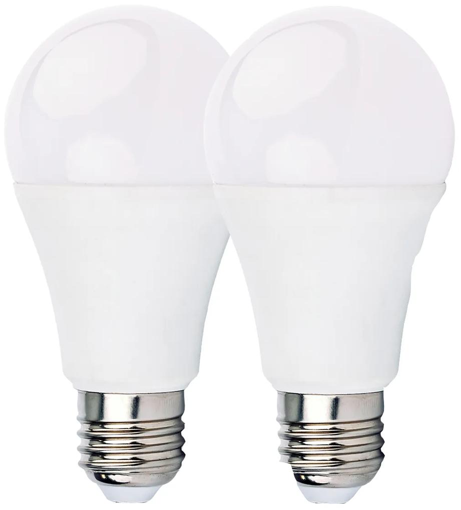 SPLED 2x LED žárovka - E27 - 10W - 800Lm - studená bílá