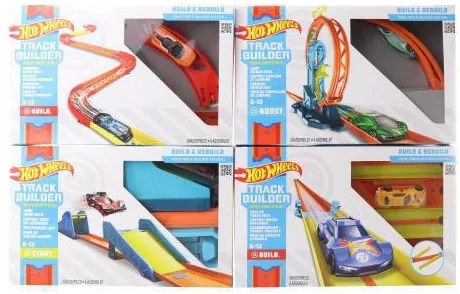 Mattel Hot Wheels Track builder set pro stavitele GLC87 Premium curve pack