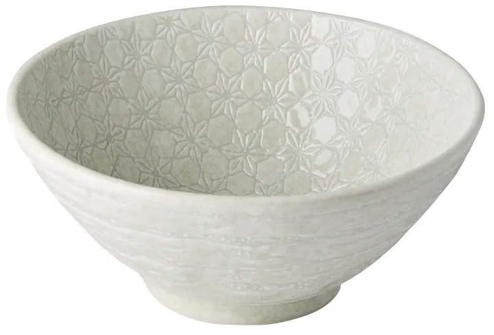 Made in Japan (MIJ) White Star Udon Miska, 19,5 cm, 800 ml