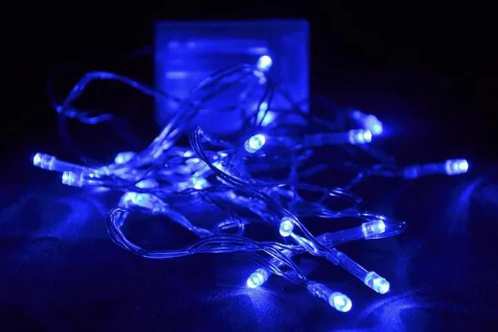 Nexos 42980 Vánoční LED osvětlení 1,35 m- modrá 10 diod