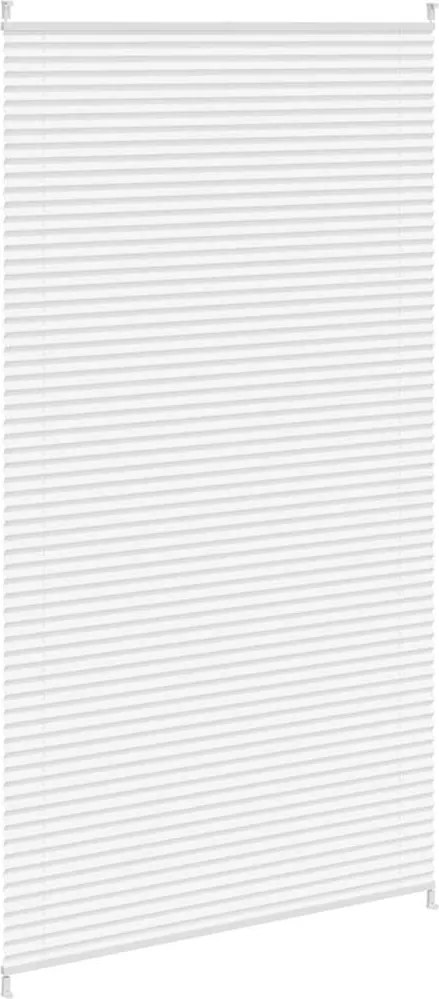 Plisované žaluzie / rolety Plisse 100 x 200 cm - bílé 240612