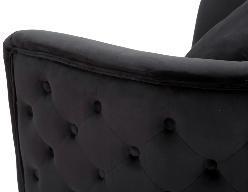 Designové křeslo Pahkakino černé