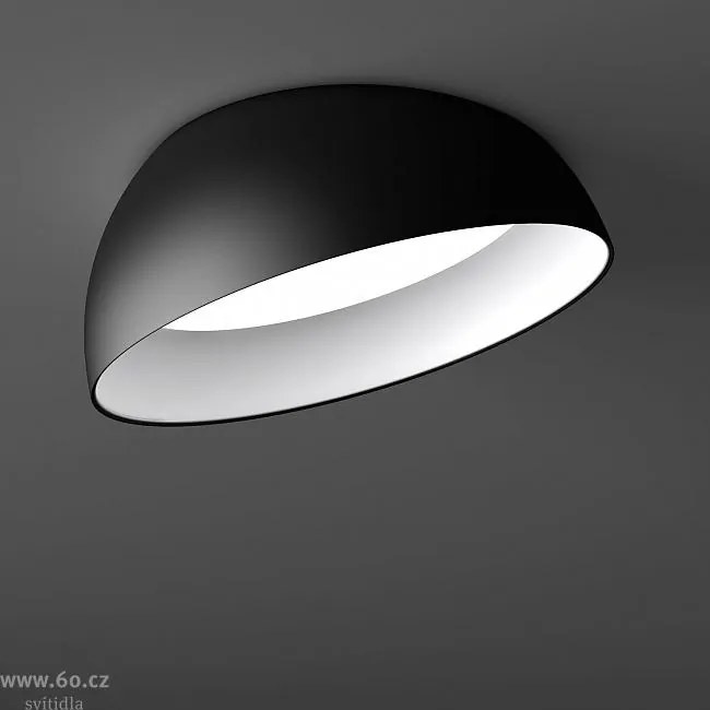 Deltalight 32196327B-W Superdome, černo/bílé zapuštěné svítidlo do stropu, 3x23W, průměr 116cm