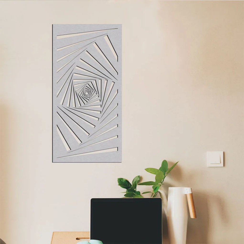 dřevo života Dřevěný dekorační panel na zeď SCHODIŠTĚ Zvolte rozměr (cm): 40x80, Zvolte barvu dekoru: Černá