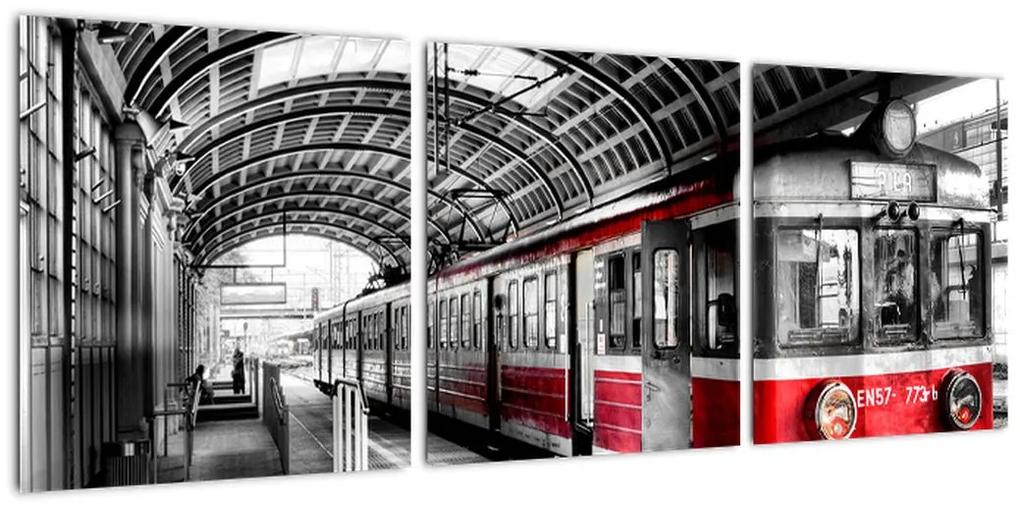 Vlakové nádraží - moderní obraz