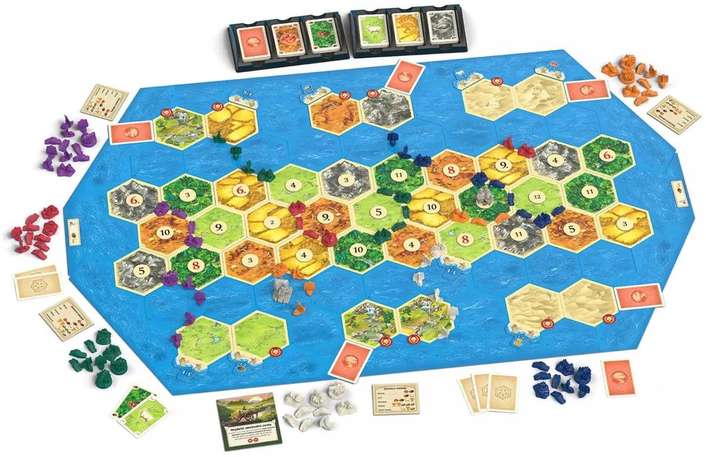 ALBI HRA Catan Námořníci rozšíření pro 5-6 hráčů *SPOLEČENSKÉ HRY* alb6m