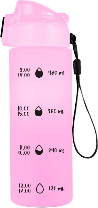 Oxybag OXY CLiCK PASTELINi - láhev na pití 600 ml, růžová