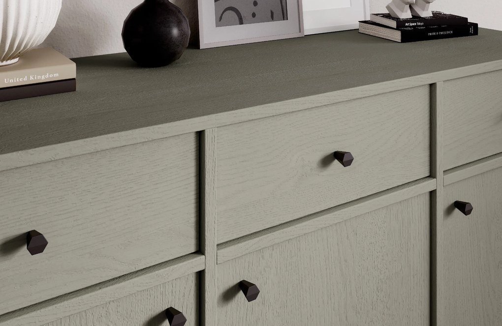 ADRK Furniture Komoda 3D 3S Tili ADRK-CHES-TIL-3D-3S-E