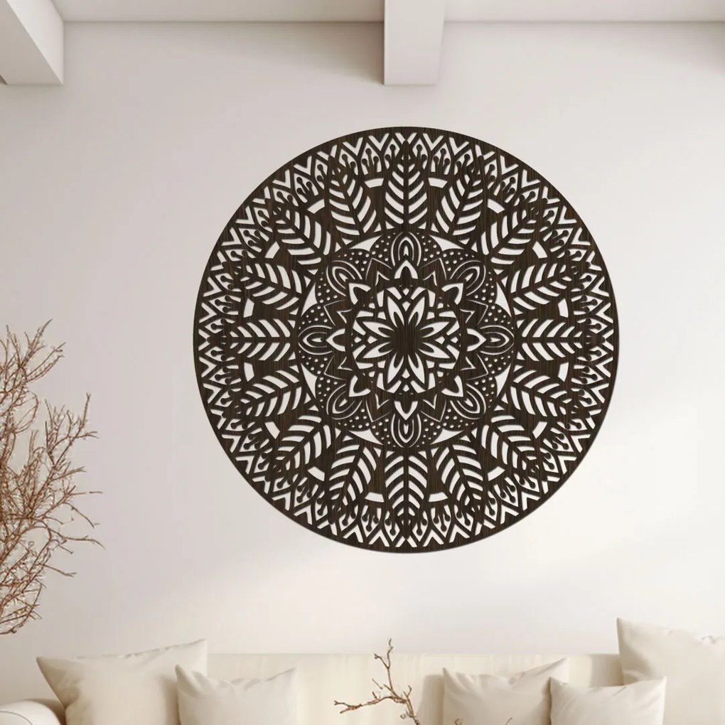 dřevo života Indiánská mandala Zvolte barvu dekoru: Buk, Zvolte rozměr Ø (cm): 60
