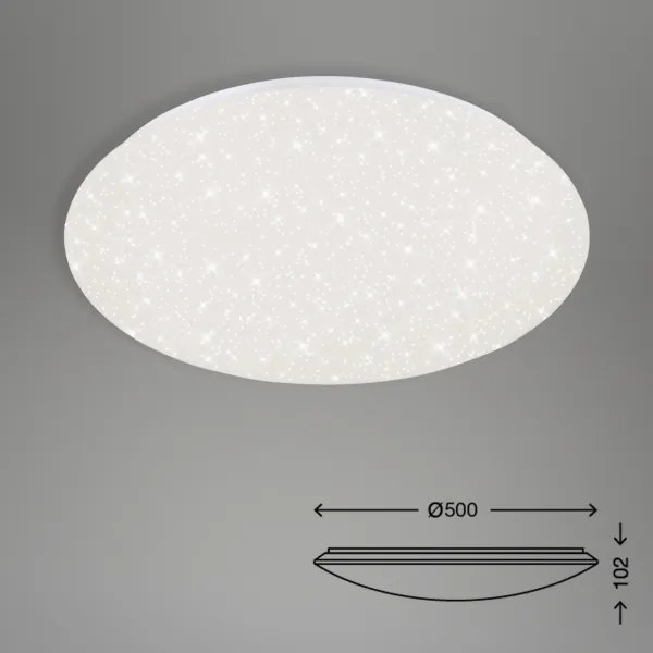 Brilo - LED Stmívatelné stropní svítidlo STARRY SKY LED/40W/230V 3000-6000K + DO