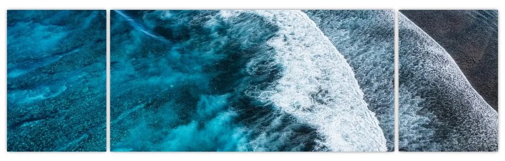 Obraz - Vlny na moři (170x50 cm)
