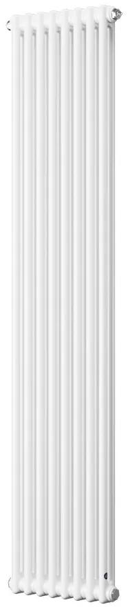 Instalprojekt Koupelnový radiátor TUBUS 2 bílá barva Barva radiátoru - Bílá, Rozměr radiátoru - 349 × 1500 mm, výkon 786 W, Typ připojení - Boční RADTUB21500735
