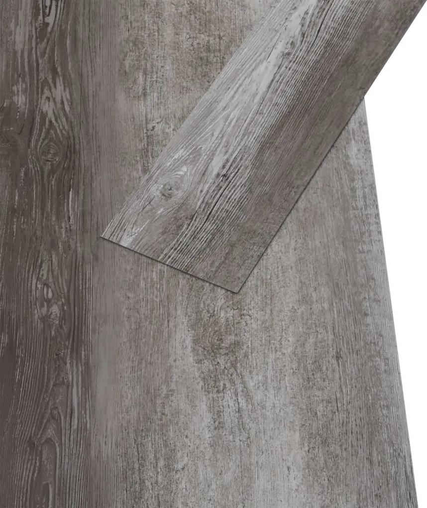 vidaXL Nesamolepicí PVC podlahová prkna 5,26 m² 2 mm [146572] Barva: matte wood brown