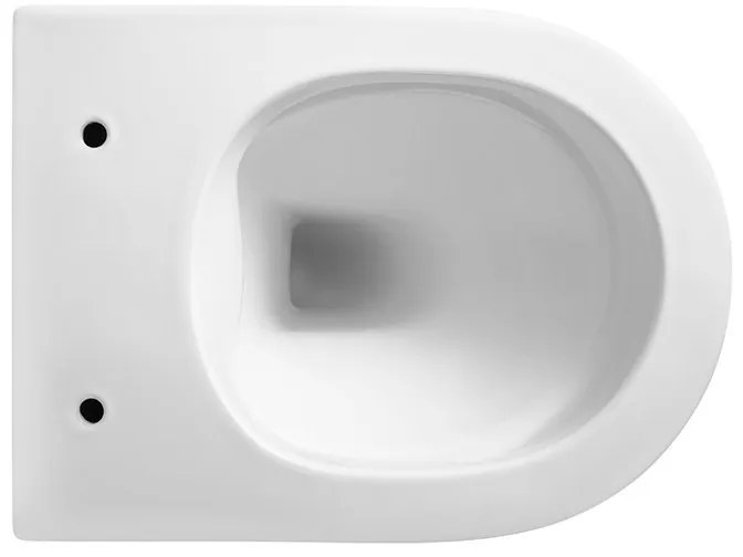 BPS-koupelny Závěsná WC mísa se SoftClose sedátkem HYD-4146, bílá