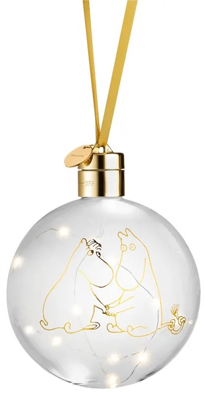 LED vánoční ozdoba Moomin 11cm / 80. výročí