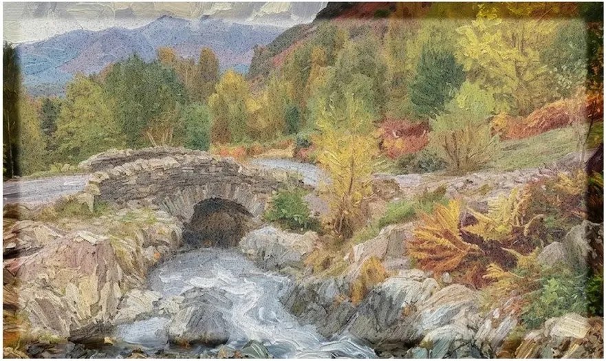 Rohožka z recyklovaného plastu 40x70 cm Autumn Nature Landscape – Artsy Doormats
