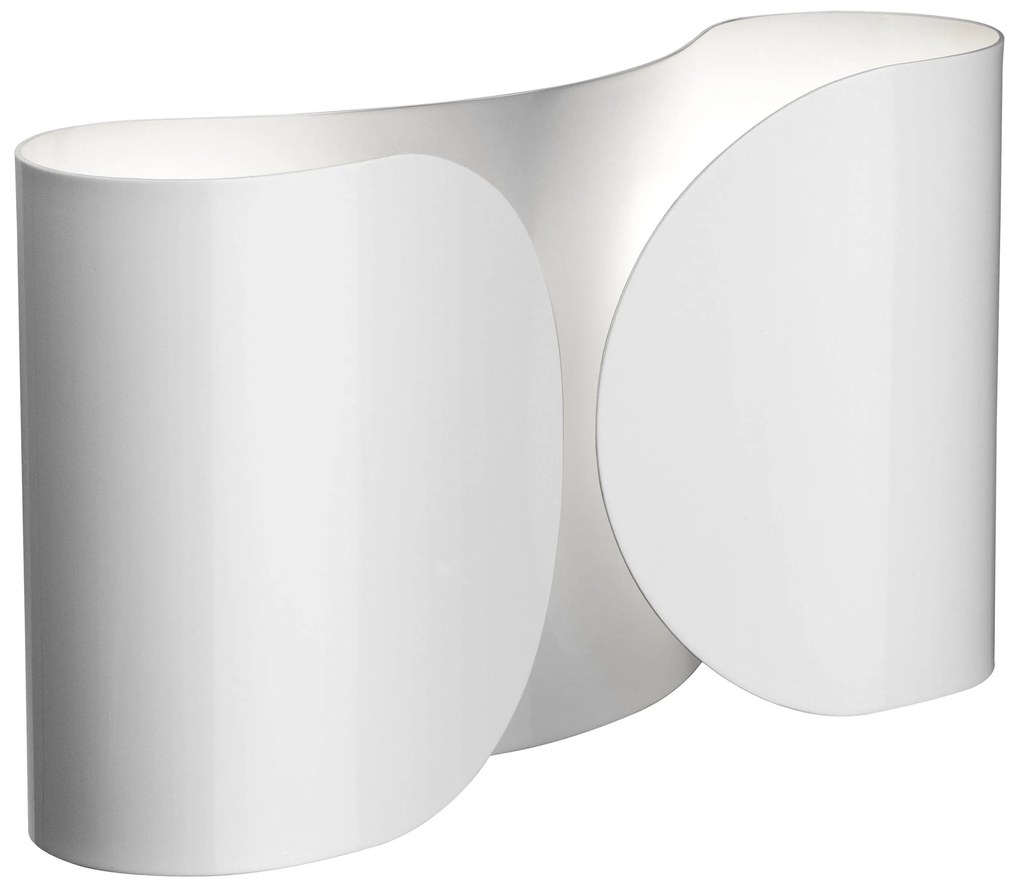 Flos F2400009 Foglio, designové nástěnné svítidlo, 2x100W E27, bílá, délka 37cm