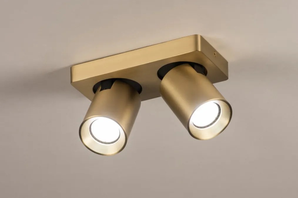 Stropní stmívatelné bodové LED svítidlo Gianlucca Gold II
