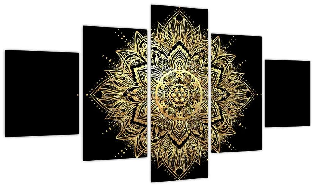 Obraz - Mandala bohatství (125x70 cm)