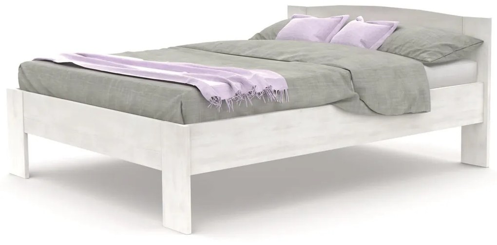 Laminová postel Carol 180×200 ds - dub sonoma