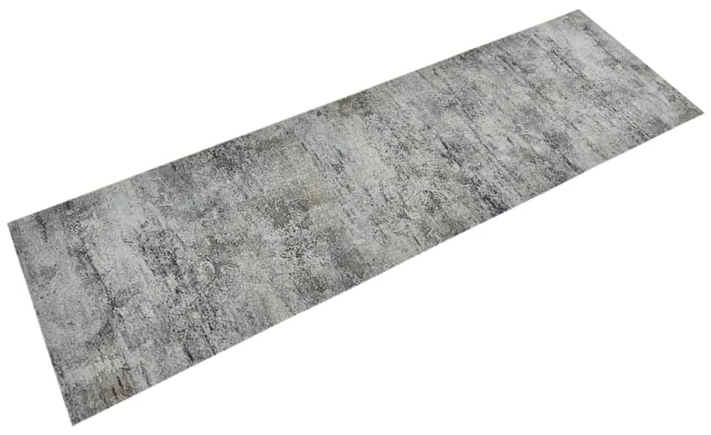 Kuchyňský koberec omyvatelný Beton 60 x 180 cm samet 136571