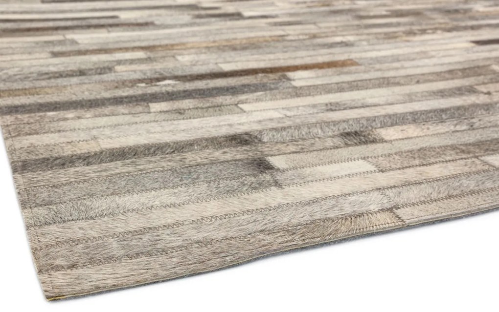 Béžový koberec Peppers Light Grey Stripe Rozměry: 160x230 cm