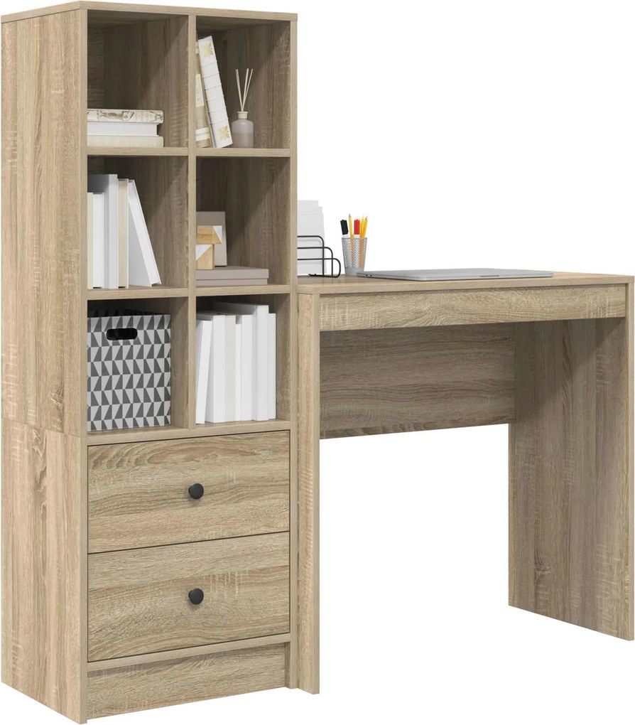 Stůl Sonoma dub 125,5 x 40 x 127 cm 2 ks 3337315