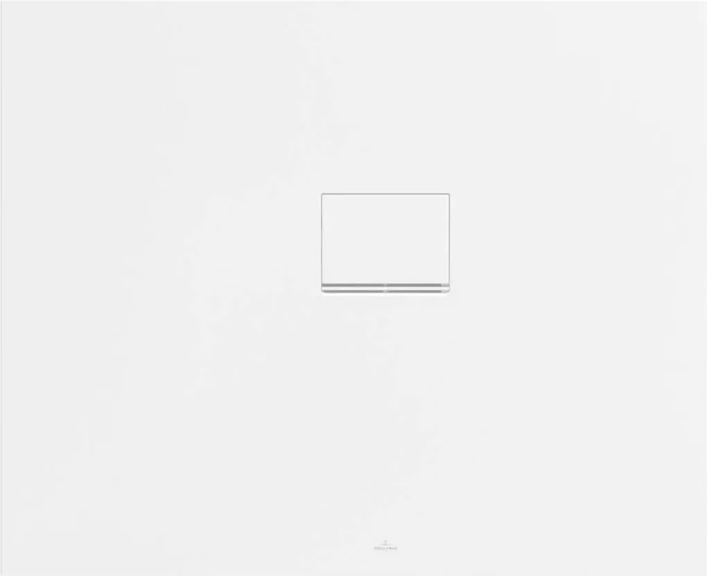 Villeroy & Boch Squaro Infinity - Sprchová vanička, 110x90 cm, Stone White UDQ1190SQI2RV-RW