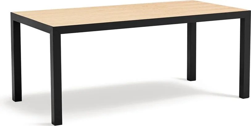 Jídelní stůl s deskou z dubového dřeva 75x180 cm Alma – Teulat