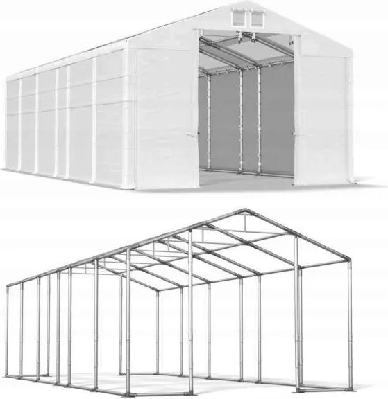 Výstavní stany 6x11 m [4 m] Dílenské Das 580 W