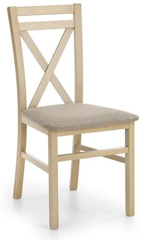 Halmar Dariusz - Dřevěná jídelní židle 45x43x90cm - Dub sonoma