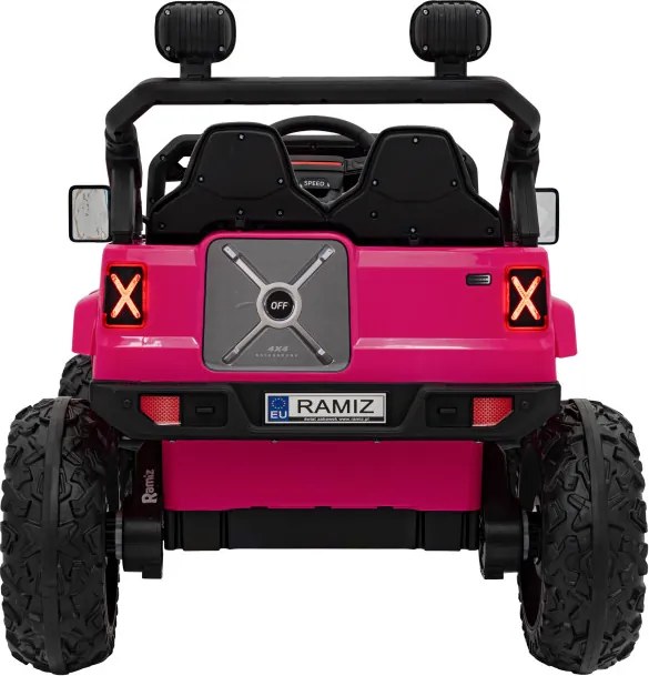Elektrické autíčko OFF ROAD Speed růžové