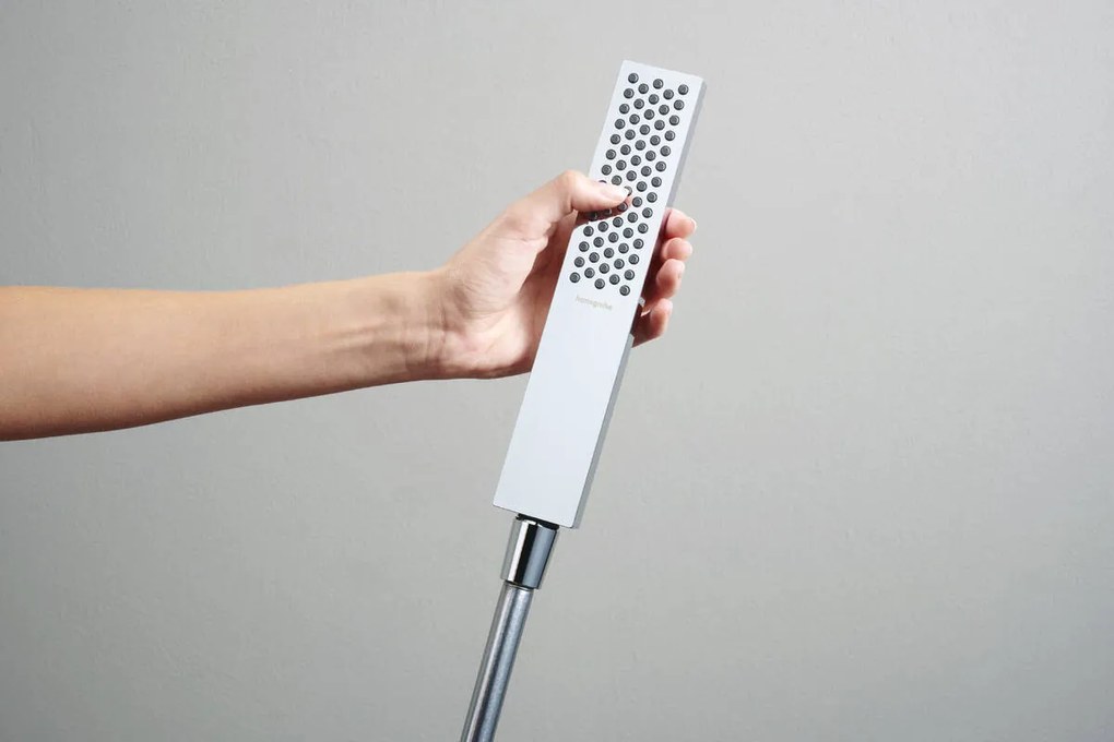 Hansgrohe Pulsify E, Tyčová ruční sprcha 100 1jet EcoSmart+, chrom, HAN-24321000
