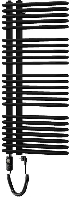 Mexen Amor, elektrické topné těleso 1000x500 mm + topná tyč 900 W, černá, W120-1000-500-2900-70