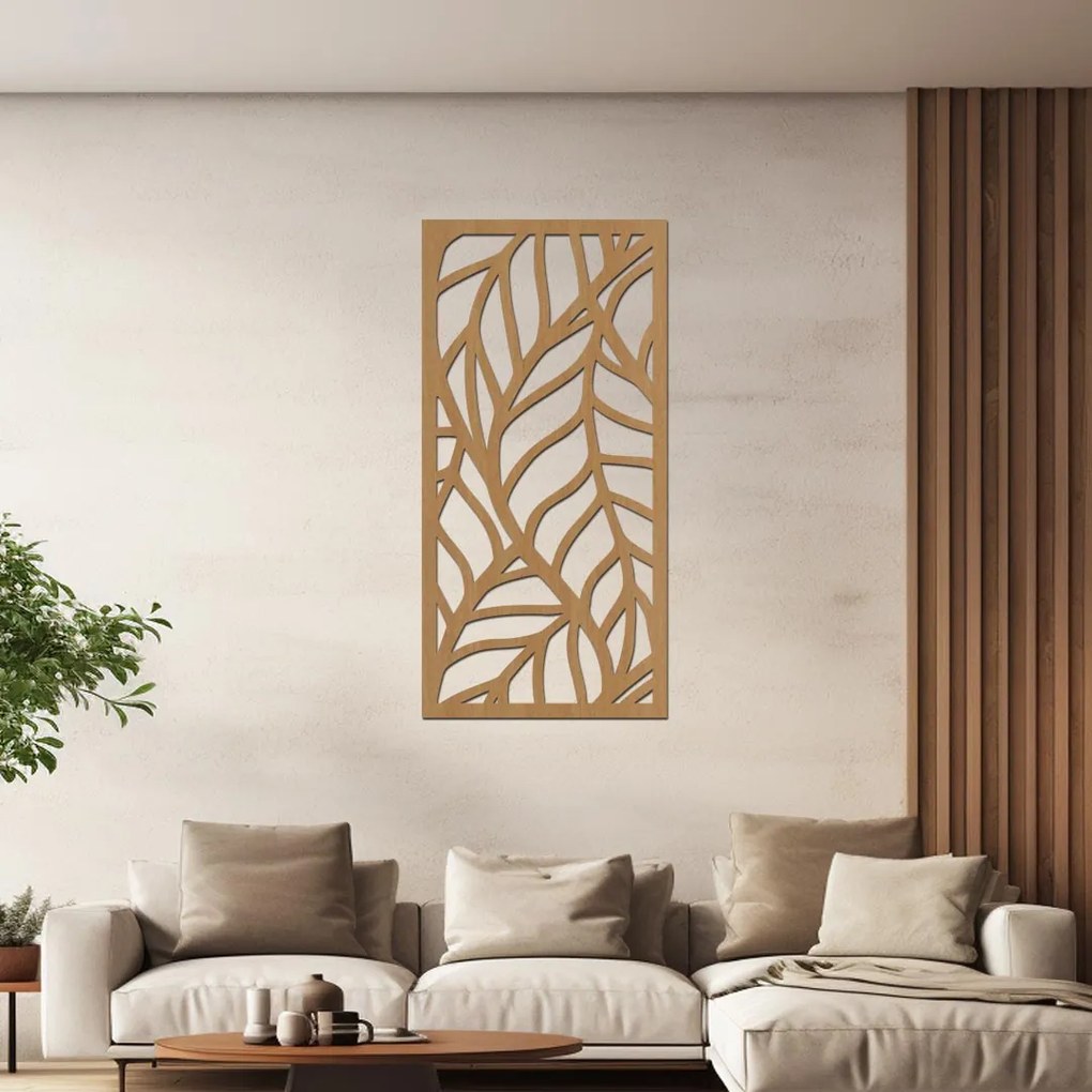 dřevo života Dekorační panel LEAF Zvolte rozměr (cm): 30x60, Zvolte barvu dekoru: Javor