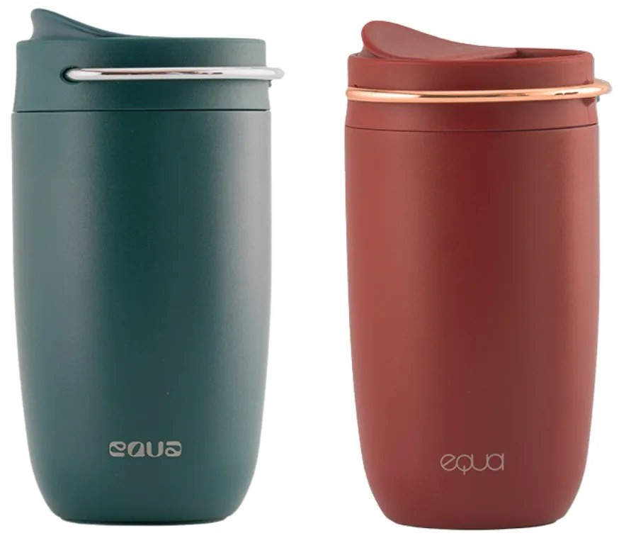 Sada 2 EQUA produktů Cup Royal + Cup Wine Not 300 ml termohrnek z nerezové oceli