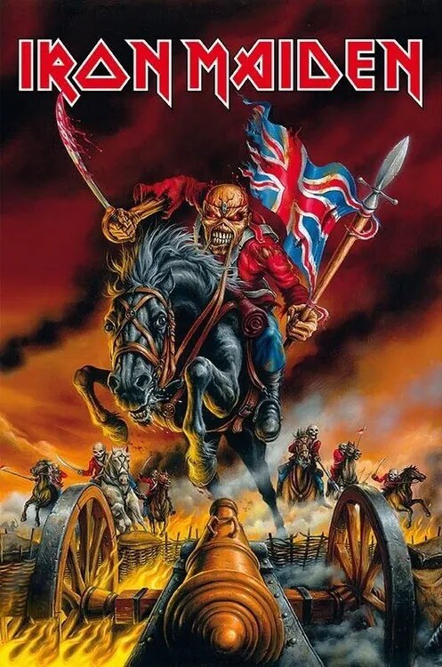 Plakát, Obraz - Iron Maiden - Maiden England, (61 x 91.5 cm)