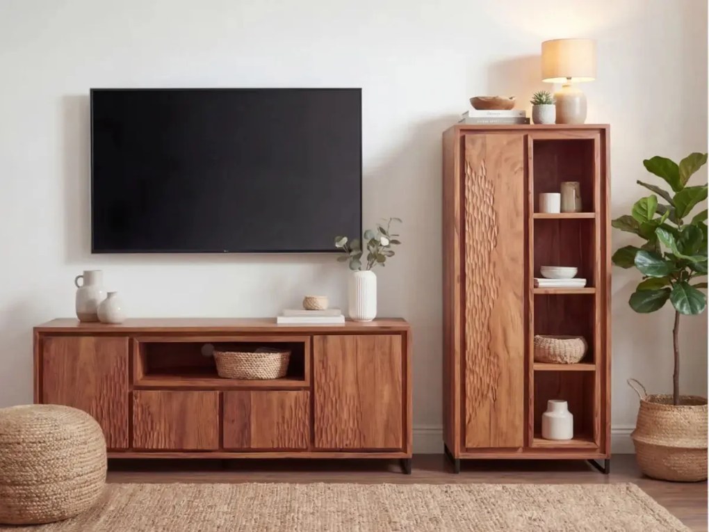 furniture-nabytek.cz - TV stolek Madaro akácie