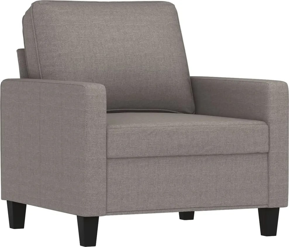 3dílná sedací souprava s poduškami taupe textil 3201435