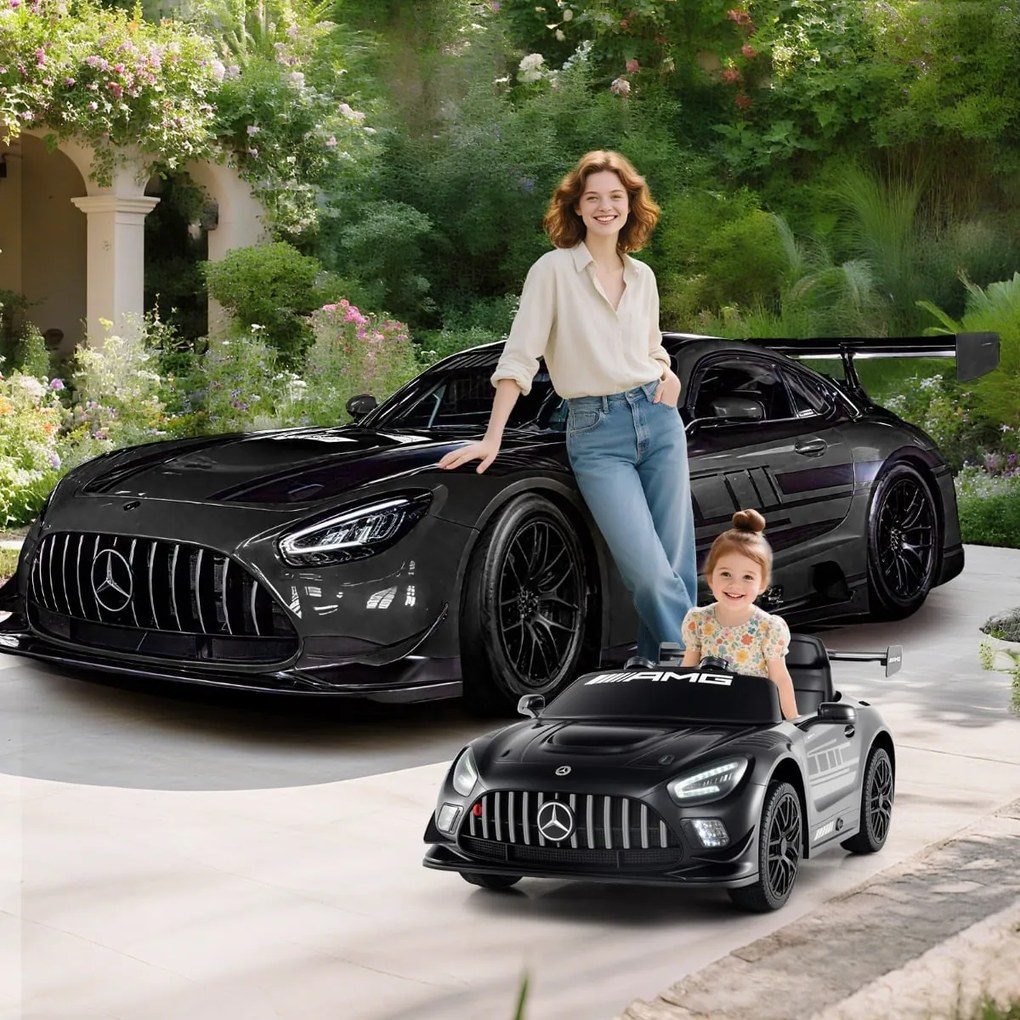 Costway Licencované auto pro děti Mercedes-AMG GT3 s dálkovým ovládáním 3