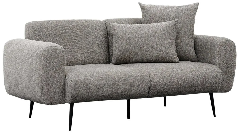 Hanah Home Dvoumístná pohovka SIDE světle šedá