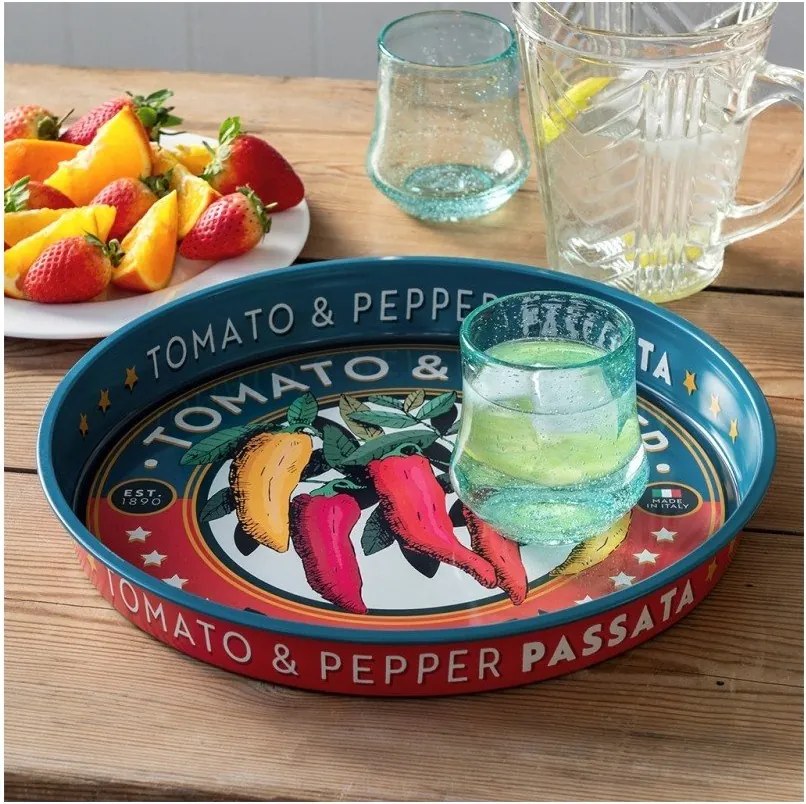 Kovový tác ø 33 cm Passata – Rex London