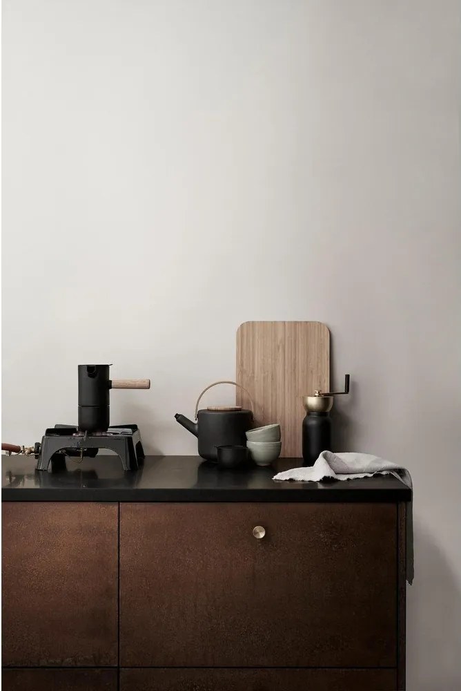 Černá kameninová konvice na čaj 1,25 l Theo – Stelton