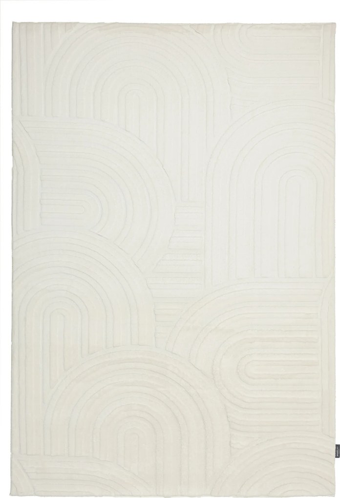 Obsession, Kusový koberec Interstellar 501 White, 160x230, bílá, ložnice