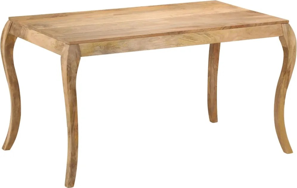 Jídelní stůl 135 x 75 x 76 cm masivní mangovníkové dřevo 247114