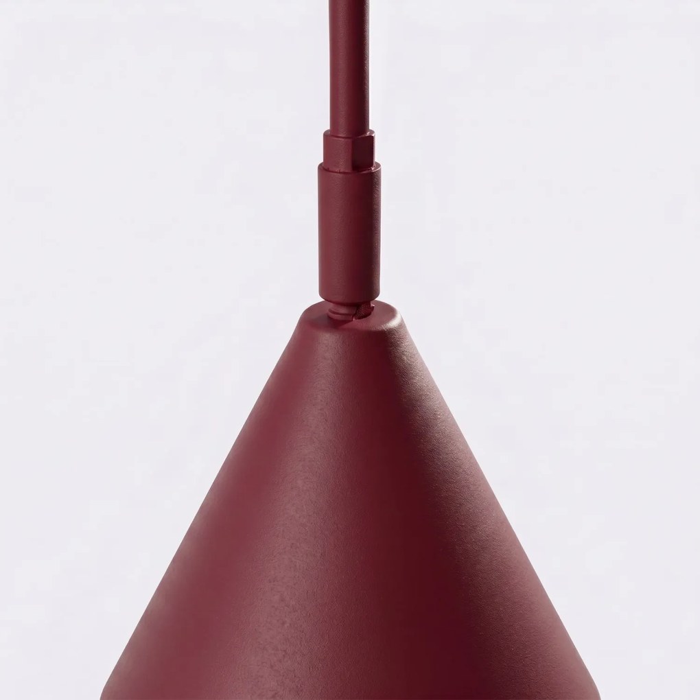 Sollux Lighting Stojací lampa NOX bordó