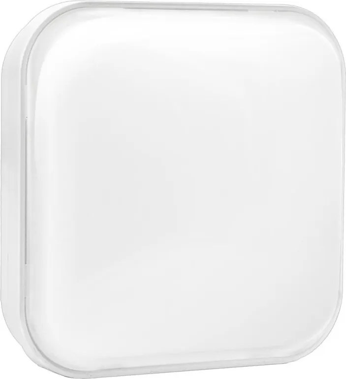 CEN SMS-161540 SIMPLY LED stropní svítidlo venkovní bílé hranaté 16W 4000K 1280lm CB IP65  - CENTURY