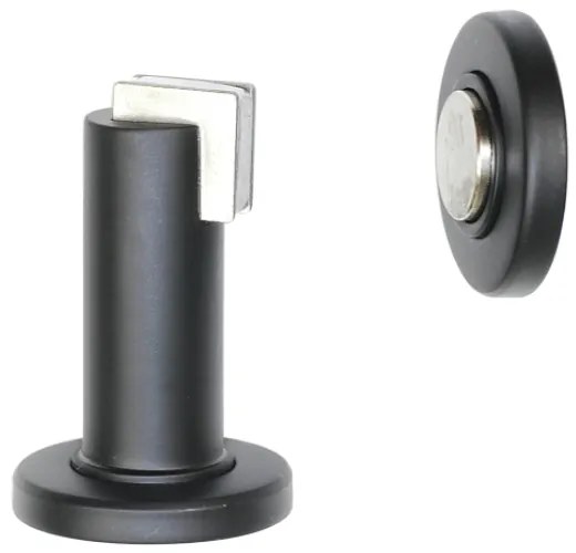 Magnetická dveřní zarážka RK.ZAR.008, černá